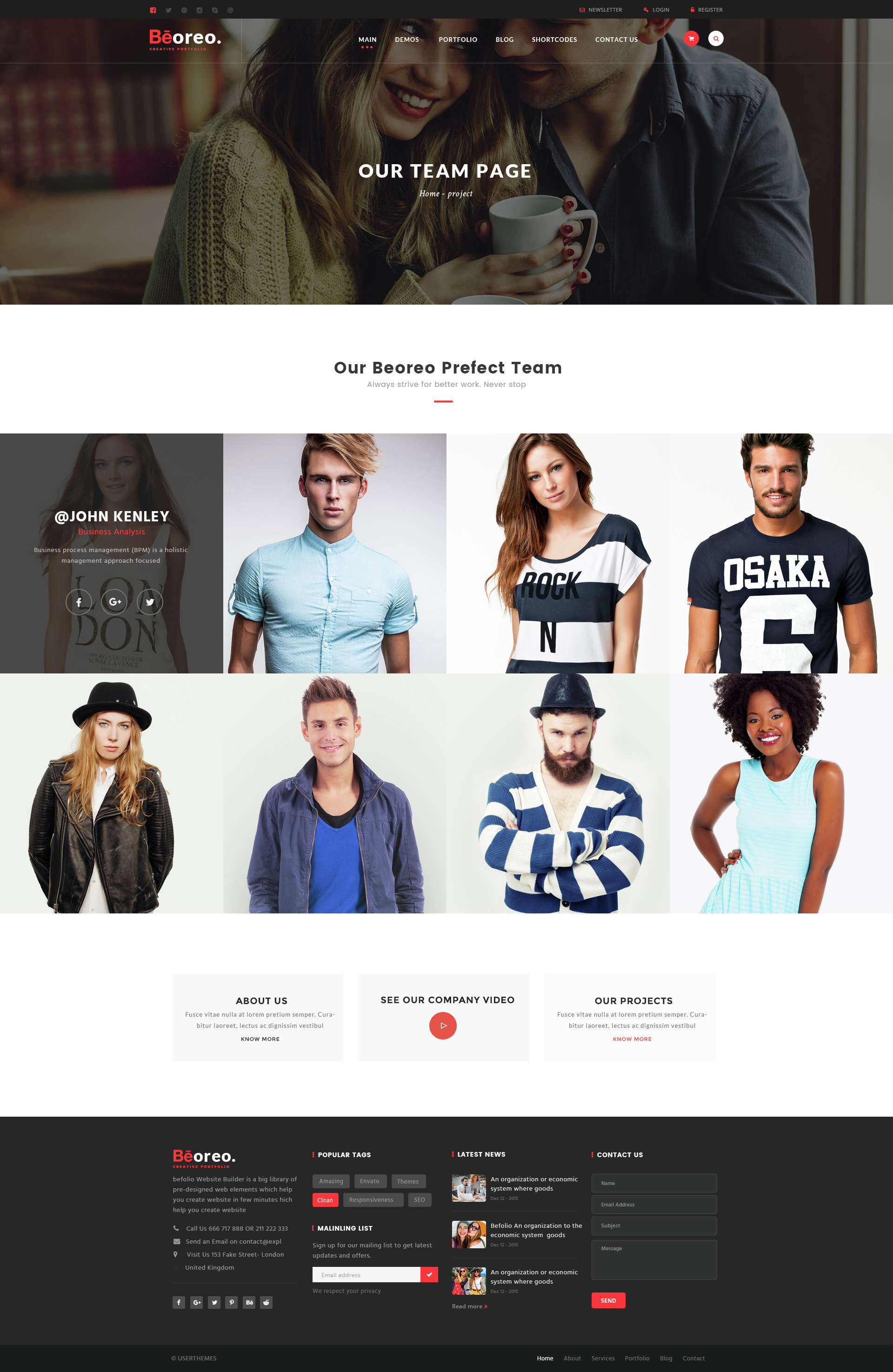Beoreo | Multi-Purpose PSD Template by UserThemes | ThemeForest